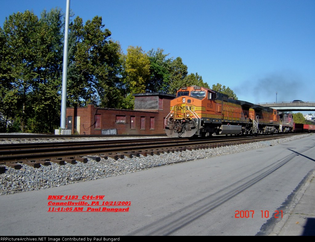 BNSF 4183 C44-9W Oct 21, 2007